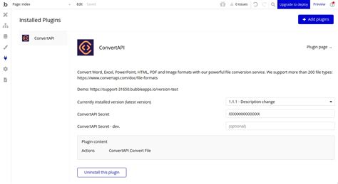 Bubble Io Document Conversion Guide