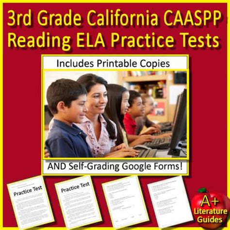 3rd Grade Caaspp Test Prep California Ela Reading Practice Tests