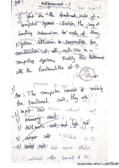 Solution Computer Architecture And Organisation Assignment Questions