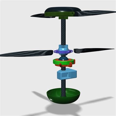 Hackaday Prize Entry Coaxial Drones Hackaday