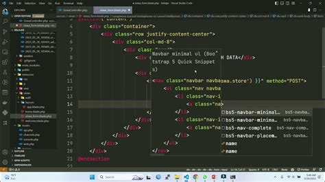 Laravel Basic 4 Tambah Data Di Laravel Youtube