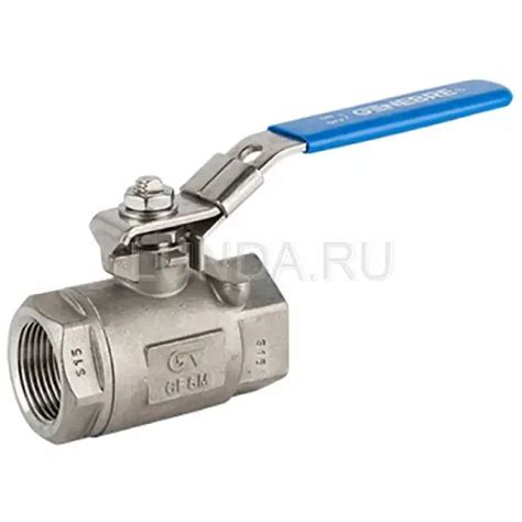 Шаровой кран стальной, Ду 15-50, Ру 140, ВР-ВР, резьба BSPT, рукоятка ...