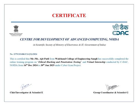 Cybersecurity Ethicalhacking Penetrationtesting Cdac Cybergyanproject… Ajit Patil