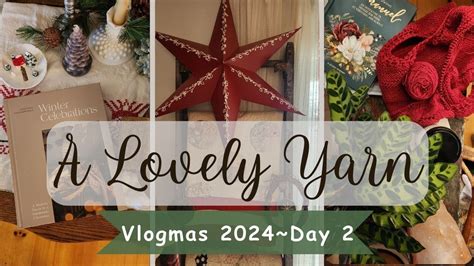 A Cozy Vlogmas Day Knitting Housework And A Gorgeous New Handmade