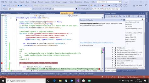 Container Has Not Been Setup Have You Initialized The Platform Provider Issue