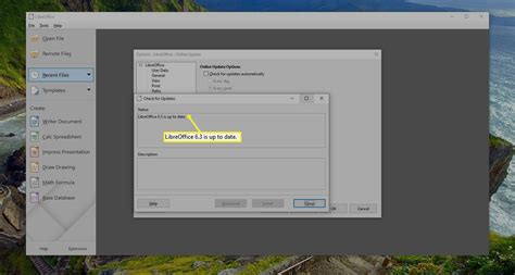 How To Update LibreOffice Automatically Or Manually