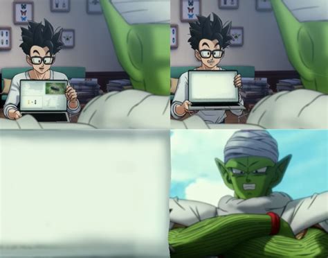 Angry Piccolo Blank Template Imgflip