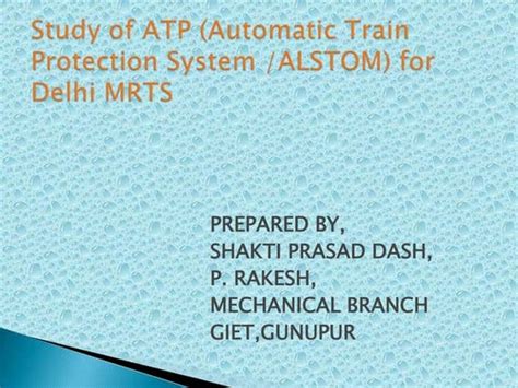Cbtc Communications Based Train Control Ppt