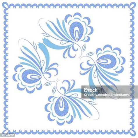 스카프 스카프 히잡 파스텔 차가운 색상의 타일의 디자인사각형 벡터 꽃 장식 겨울 패턴 0명에 대한 스톡 벡터 아트 및 기타 이미지 Istock