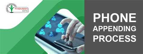 Phone Appending Process Chart Telephone Number Appending Services