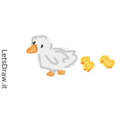 How To Draw Duck Ekn Eyao Png LetsDrawIt
