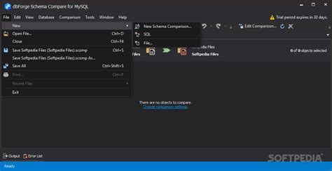 Dbforge Schema Compare For Mysql Download Softpedia