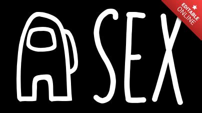 Sex Among Us Logo Text Effect Generator