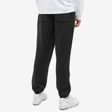Mki Mens Mohair Blend Knit Sweat Pant In Black Mki Miyuki Zoku