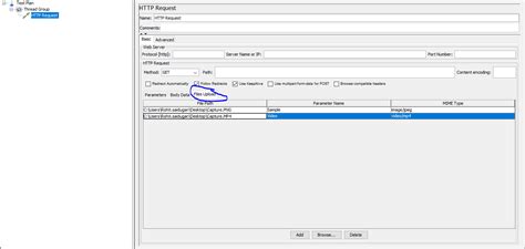 How To Upload The Imagesmp4 Videospdf Using Jmeter 40 Stack Overflow