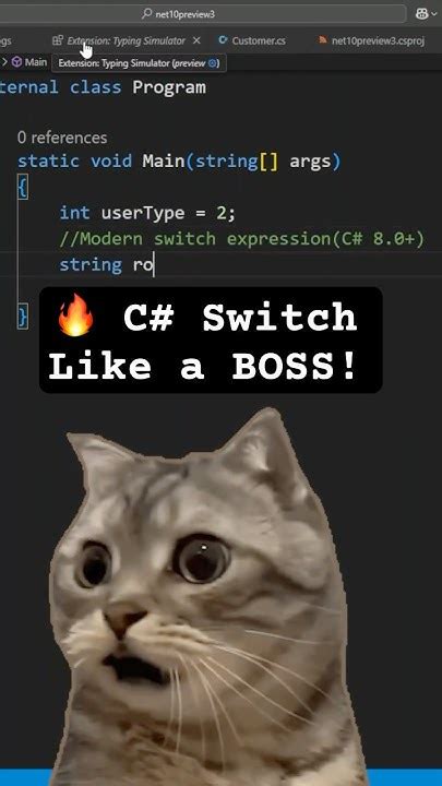 C Switch Expression Like A Dictionary Coding Csharp Dotnet Microsoft Youtube