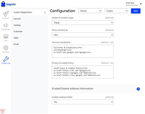 Laravel ECommerce Custom Registration Fields Bagisto