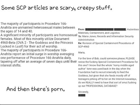 I Have Mixed Feelings About The Database R SCP