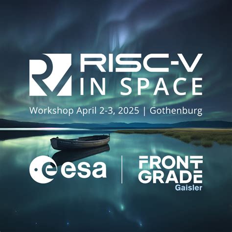 ESA RISC V In Space Workshop