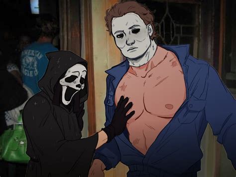 Ghostface And Michael Myers Dead By Daylight And 2 More Drawn By Mozg
