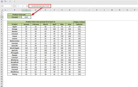 SUMIFS Multiple Columns In Excel One Several Criteria