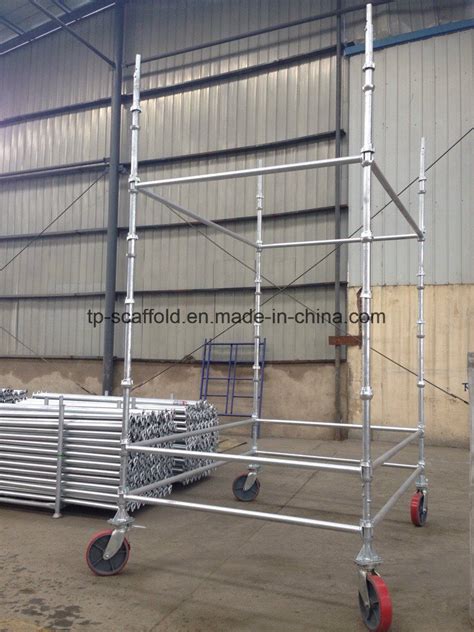Hdg Scaffold Steel Diagonal Brace For Cuplock Scaffolding