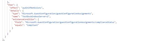 Azure Vm Policy Assignment Nocompliancereport Stack Overflow