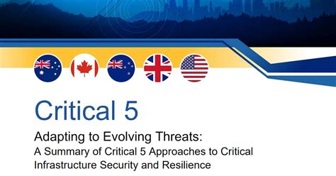 Five Eyes Critical 5 Nations Focus On Adapting To Evolving Cyber