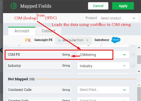 ability to add the lookup field sfdc in the sfdc integration