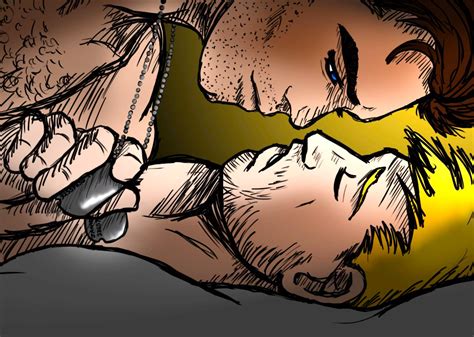 Rule 34 2boys Blonde Hair Brown Hair Bucky Barnes Clint Barton Close