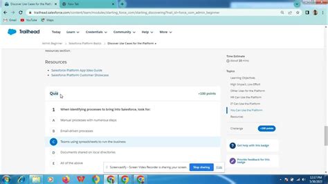 Trailhead Salesforce Discover Use Cases For The Platform Admin Salesforce Salestraining Youtube