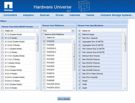 Netapp Hardware Übersicht Hardware Universe › Lexxis Blog
