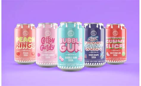 Candy Lips Modern Sodas Beverage Industry