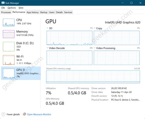 Ways To Check Graphics Card In Windows