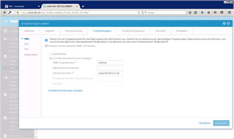 Dell Unity How To Change The Location Of The Unity Nas Server Security Log File C Security Evt
