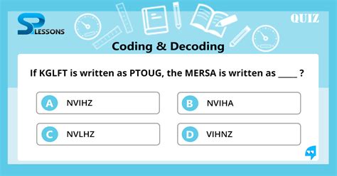 Coding Decoding Quiz 13