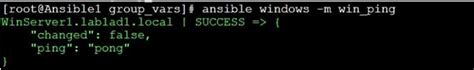 Ansible Windows Modules Examples And Its Code Implementation