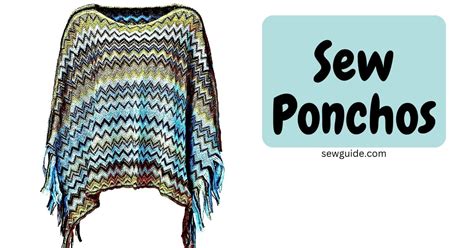 Easy Sew Poncho Pattern Poncho Sewing Patterns 24 That Are Super Cozy