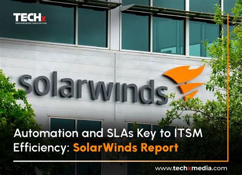 Techx Media On Linkedin Solarwinds Report Reveals Key Strategies For Itsm Efficiency In 2024