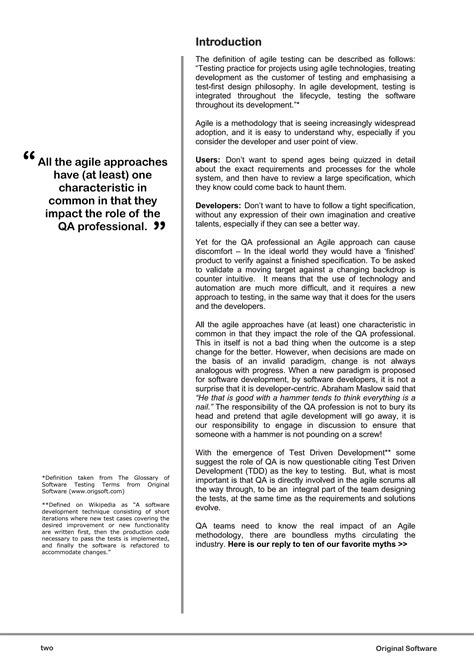 software testing agile environment wp pdf