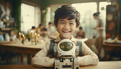 Premium Ai Image Engaging And Educational Handson Robot Programming