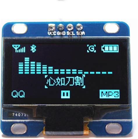 Diymall 13inch Blue Oled Display Module I2c Serial 128x64 India Ubuy