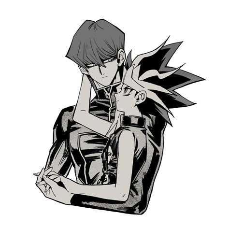 Kaiba Seto And Yami Yugi Yu Gi Oh And More Drawn By Jingshen Fensui Danbooru