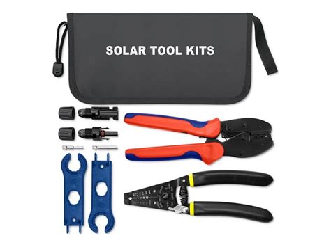 Qoltec Tool Kit Mc4 Kopplingar Kompatibla Krimpverktyg Sex Stall