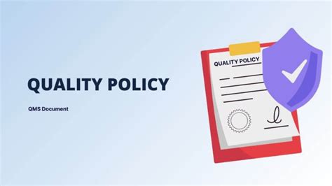 Crafting A Quality Policy The Key To Organization Success Quality Engineer Stuff