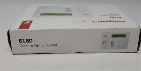 Honeywell Home 6160 Custom Alpha Keypad New In Open Box 781410342088 Ebay