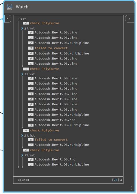 Failure To Convert Curves In R Revit Dynamo