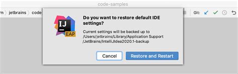 Idea的配置与重置方式 Csdn社区