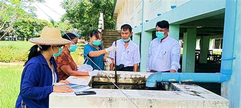 သာပေါင်းမြို့နယ်တွင် သွေးလွန်တုပ်‌ကွေးရောဂါကာကွယ်ရေးအတွက် ဖုံး၊ သွန်၊ လဲ၊ စစ်ခြင်း၊ အဘိတ်ဆေး ခတ