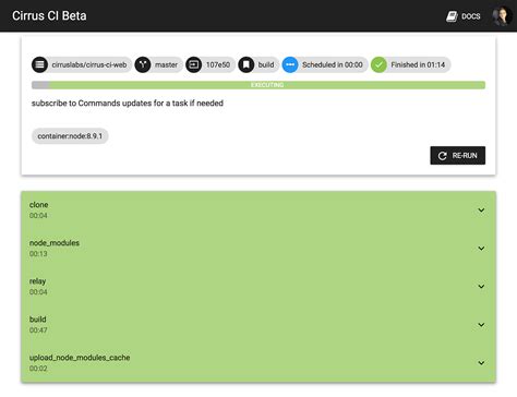 Introducing Cirrus Ci “wait What Yet Another Ci Gosh” One By
